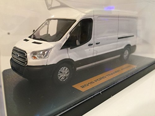 Greenlight 86039 2015 Ford Transit LWB Oxford White 1:43 Scale Diecast