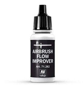 vallejo airbrush flow improver 17ml paint set