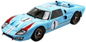 1966 ford gt40 mk metal die-cast model racecar