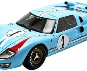 1966 Ford GT40 MK Metal Die-Cast Model Racecar