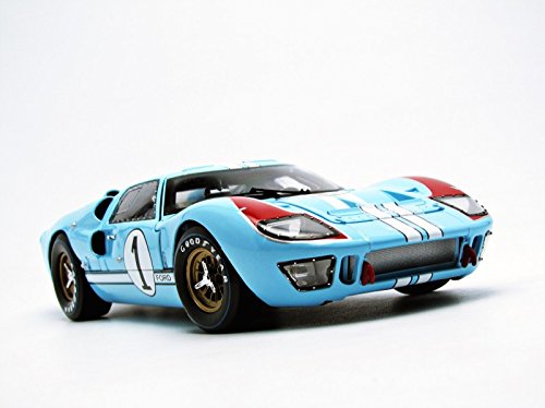 1966 Ford GT40 MK Metal Die-Cast Model Racecar