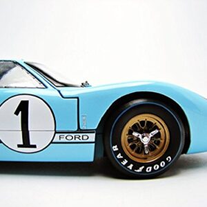 1966 Ford GT40 MK Metal Die-Cast Model Racecar