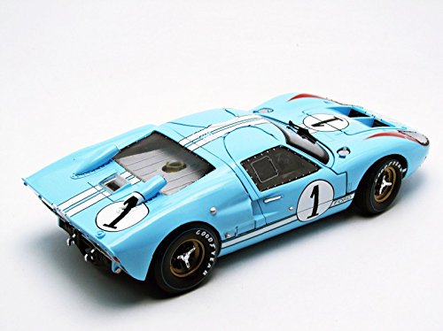 1966 Ford GT40 MK Metal Die-Cast Model Racecar