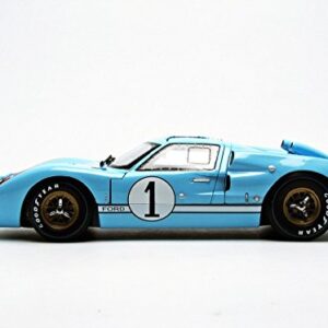 1966 Ford GT40 MK Metal Die-Cast Model Racecar