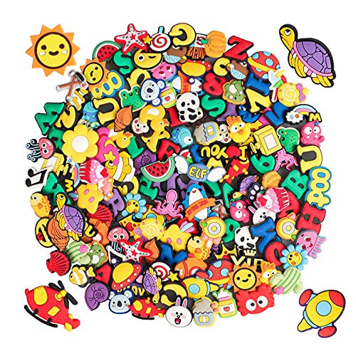 100pcs PVC Shoe Charms for Shoe Decoration and Boys Girls Party Favors Birthday Gifts