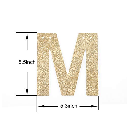 I AM 35+1 Banner, 36th Birthday Party Sign Funny/Gag 36th Bday Party Decorations Paper Backdrops (Gold)