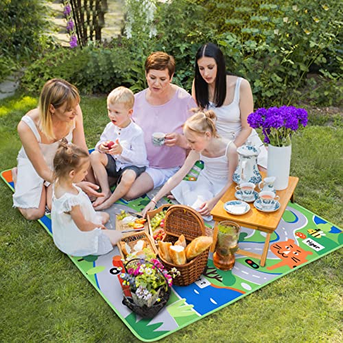 Lovvie & Joy Baby Play Mat,Kid Rug Carpet Playmat ,Baby Play Mat for Floor,Foldable Non-Slip Play Mats for Baby and Toddlers,Ideal Gift for Children Baby Bedroom Play Room