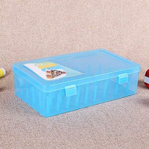 Hiborth 42 Axis Sewing Threads Box Transparent Needle Wire Storage Organizer Containers[Shipped from US]