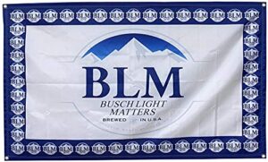 2but latte blm beer flag buschhhhhh 3x5ft college dorm decor banner