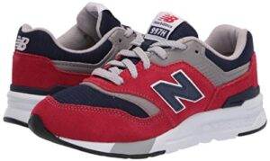 New Balance Kid's 997h V1 Lace-up Sneaker, Team Red/Pigment, 2 Wide Infant