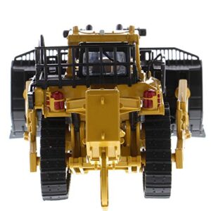 1:64 Scale Caterpillar D11 Dozer with 2 Blades and Rear Rippers - Construction Metal Series by Diecast Masters - Comes with JEL Blade Attachment - Made of Diecast Metal with Plastic Parts