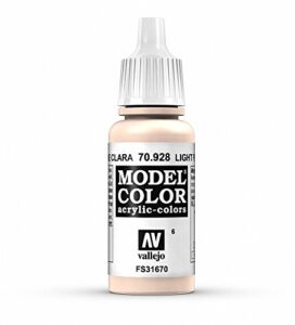 vallejo light flesh paint, 17ml