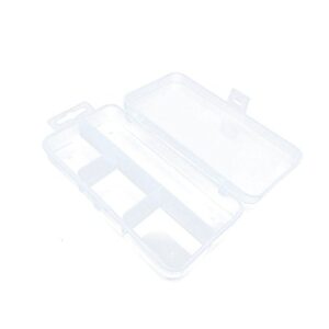 1 pc arts crafts sewing organization storage transport boxes organizers clear beads tackle box case 366mn