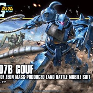 Bandai Hobby HGUC Gouf Revive Mobile Suit Gundam Building Kit (1/144 Scale), Multi-Colored, 8"