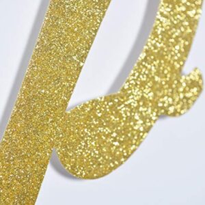 Drop Your Panties Glitter Gold Banner, Lingerie Shower Banner, Bachelorette Party Decorations (Gold)