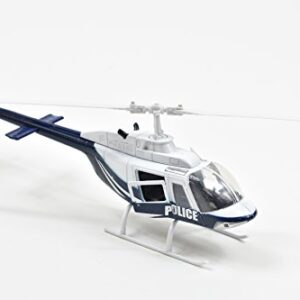 NewRay 26073A Sky Pilot Bell 206 Police, White