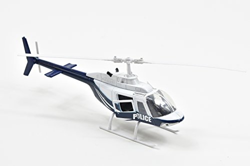 NewRay 26073A Sky Pilot Bell 206 Police, White