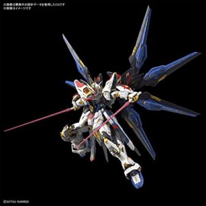 BANDAI SPIRITS(バンダイ スピリッツ) MGEX Mobile Suit Gundam Seed Destiny Strike Freedom Gundam 1/100 Scale Color Coded Plastic Model