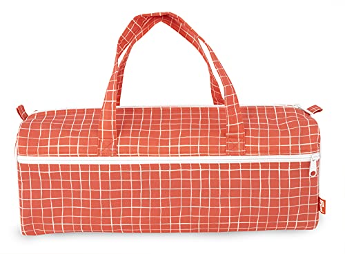 Prym Dachshund Needlework Bag & Organizer Travel Bag, Coral