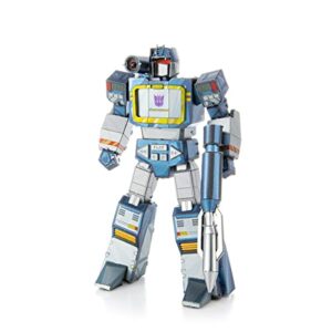 metal earth transformers soundwave color 3d metal model kit fascinations