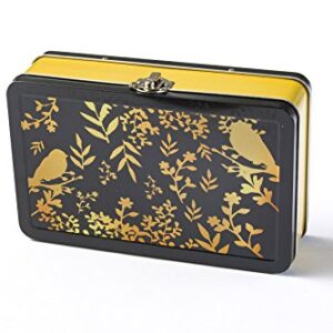 DAHO Metal Pencil Box, Gold