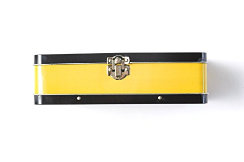 DAHO Metal Pencil Box, Gold