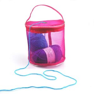 small size knitting yarn storage bag portable wool holder storage basket small attractive design