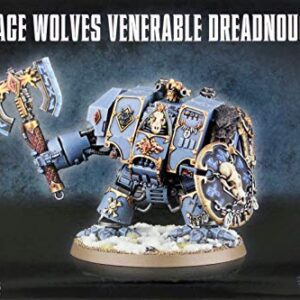 Space Wolf Venerable Dreadnought Warhammer 40K by Games Workshop