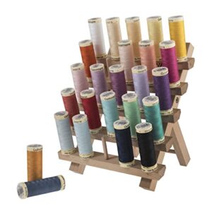 Millward Holder: 25 Spools: Beech Wood, 14.5x15.5x18