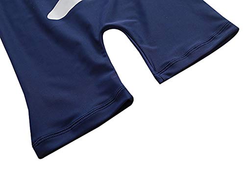 Baby Toddler Boys Girls One Piece Swimsuit Set Swimwear Shark Bathing Suit Rash Guards Sunsuit with Hat UPF 50+ (Shark, 3-6 Months)