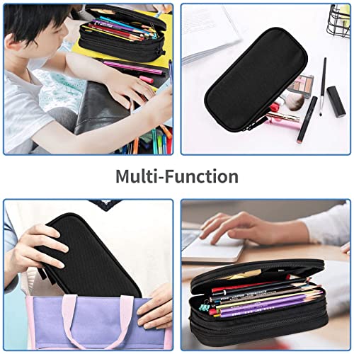 Jeinju Pen Case Large Capacity Pencil Pouch For Portable Stationery Organizer Bag Marker Holder For Students Boy Girl Teens Adults