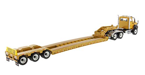 1:50 Caterpillar CT660 Day Cab Tractor with XL120 Low-Profile HDG Trailer - Core Classics Series - 85503C