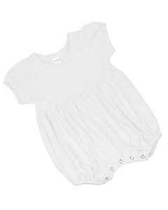 monag bubble romper (white, 18-24m)