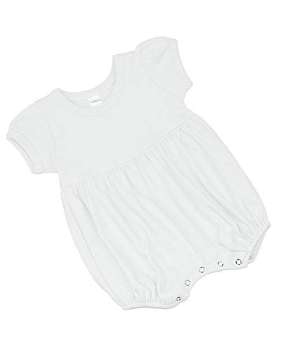 Monag Bubble Romper (White, 18-24m)