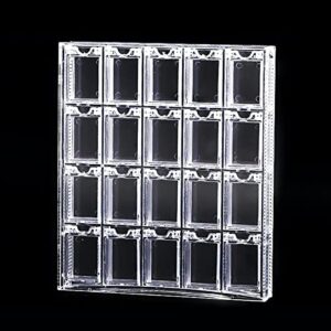 20 grids jewelry storage box multifunctional jewelry bead organizer detachable diamond storage container for earrings necklaces beads rings