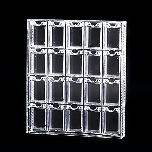 20 Grids Jewelry Storage Box Multifunctional Jewelry Bead Organizer Detachable Diamond Storage Container for Earrings Necklaces Beads Rings