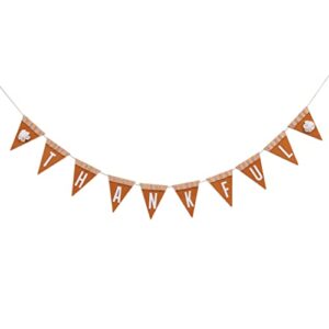 felt pumpkin pie thankful banner – thanksgiving decorations, pumpkin spice garland, thankful banner for mantle, fall decorations for home