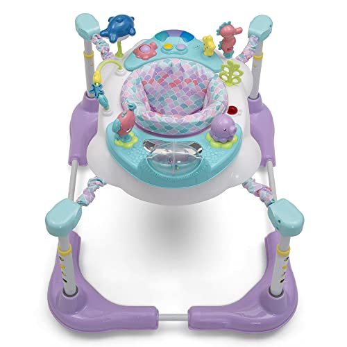 Delta Children Learn2Walk Balancer Baby Walker, Purple Ocean Adventure