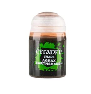 citadel paint, shade: agrax earthshade