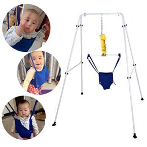 Stylish Baby Door Jumper Set with Hanging Shelf Adjustable Toddler Baby Bouncer Baby Toys…