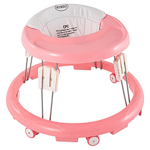 Foldable Baby Walker , The Oldschool Round Shape Baby Walker, Suitable for All terrains, Babies (6-18 Months)