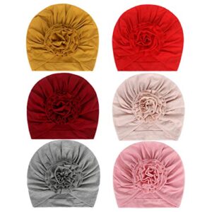 newborn baby cotton cloth turban toddler rabbit hospital hat ear hat kids set baby cap (mn102)