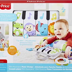 Fisher-Price Activity City Gym To Jumbo Playmat, Infant To Toddler Activity Gym with Music, Lights, Vehicle Toys and Extra-Large Playmat