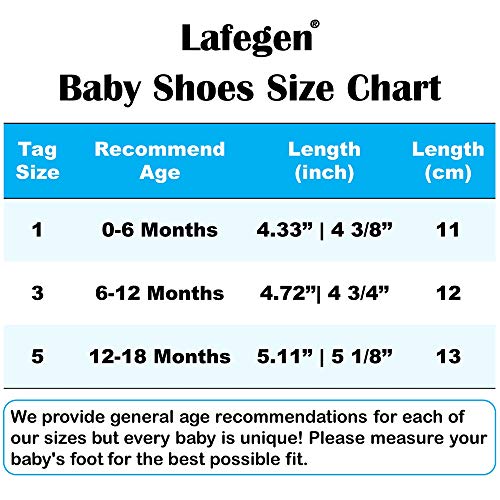 LAFEGEN Infant Baby Boys Girls Slipper Stay On Non Slip Soft Sole Newborn Booties Toddler First Walker Crib House Shoes 0-18 Months, 01 Khaki, Baby Slipper 6-12 Months Infant