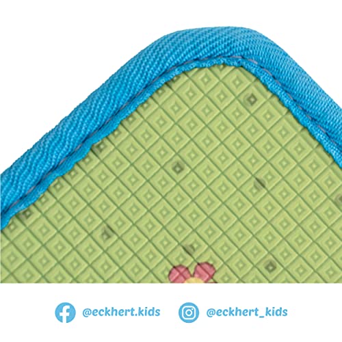 Eckhert Kids playmat Double Side - Large 59.05x78.74x0.4 Inches - Safari Fun