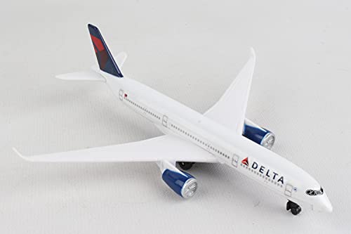 Daron Worldwide Trading Delta A350 Single Plane Airline Single Plane, White