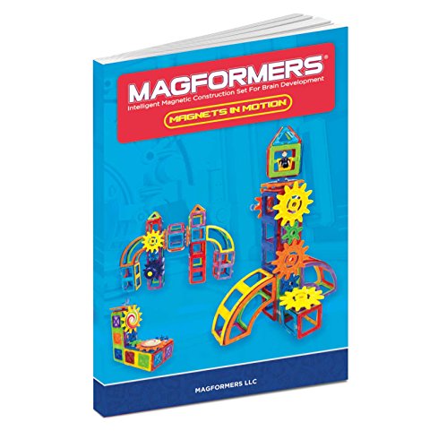 Magformers Magnets in Motion Accessory (20-pieces) Set Magnetic Building Blocks, Educational Magnetic Tiles Kit , Magnetic Construction STEM gear Toy Set