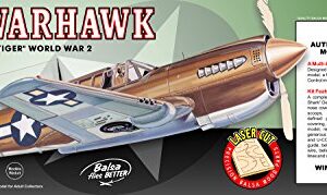 Guillow's P-40 Warhawk Laser Cut Model Kit