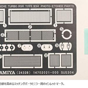 TAMIYA 300024328-1:24 Porsche 934 Jägermeister