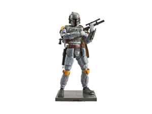 bandai hobby star wars 1/12 plastic model boba fett “star wars” , white